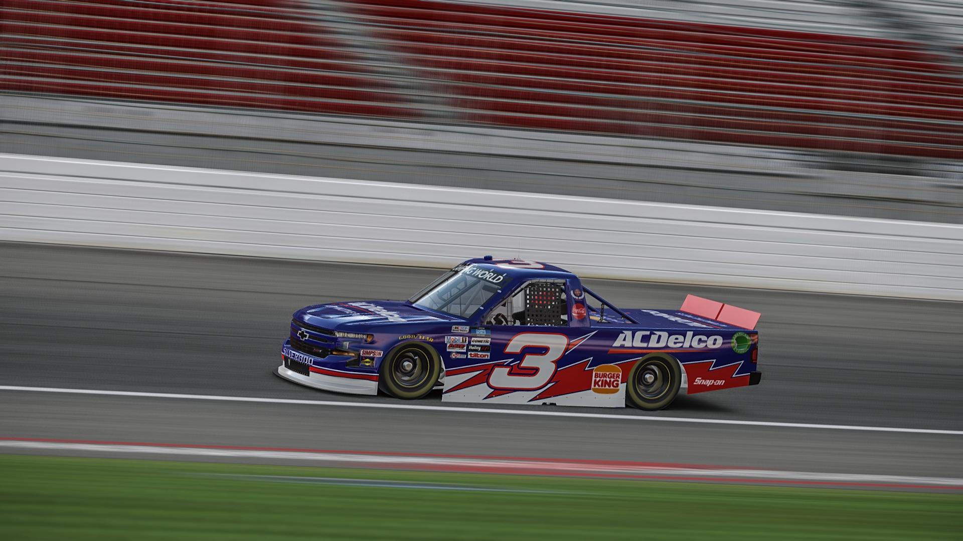 AC Delco Retro Silverado Custom Number 3 by Blaine Sparling - Trading ...