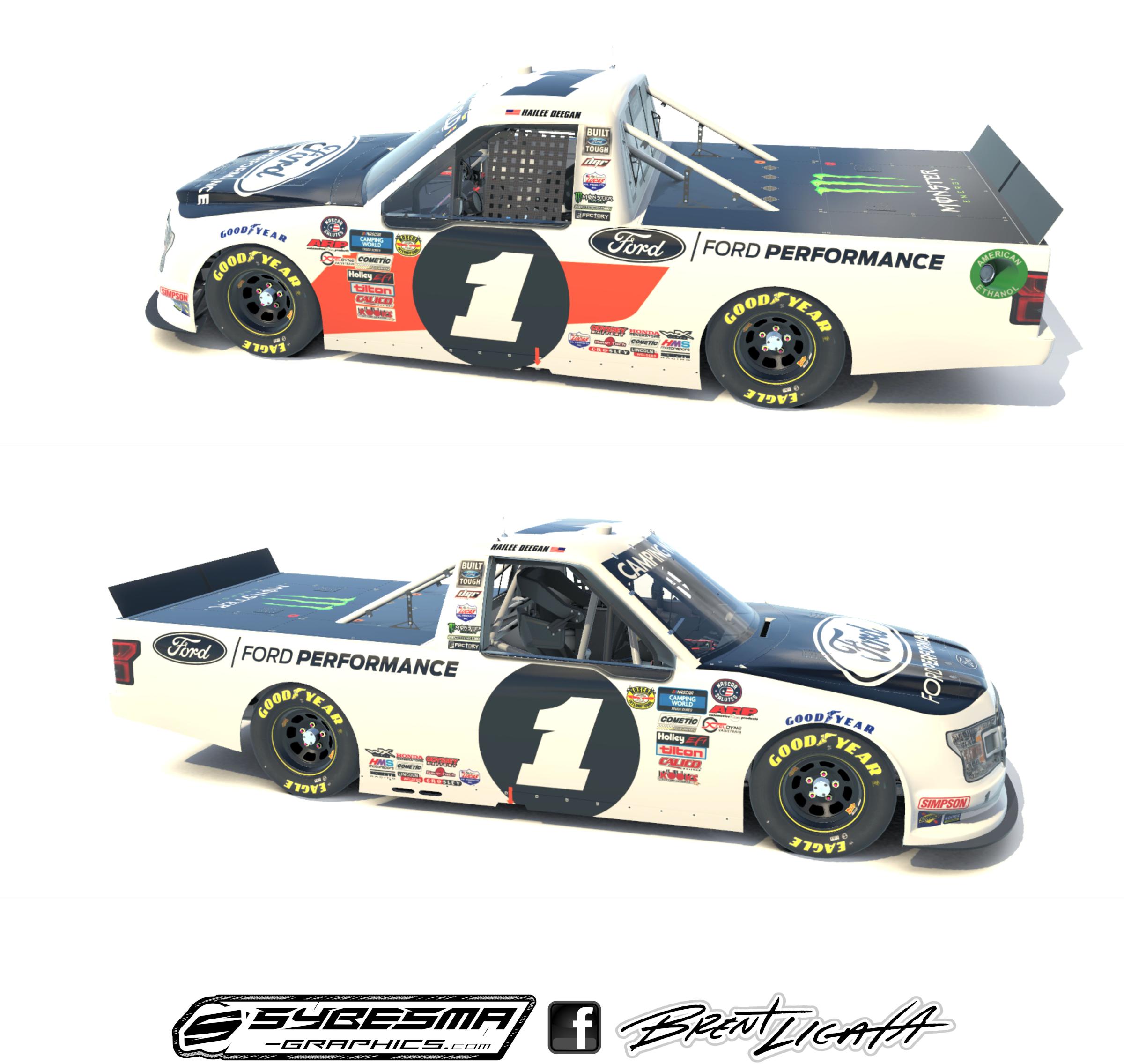 NCWTS 1 Ford Performance Hailee Deegan Darlington 2021 by Brent Licata2 ...