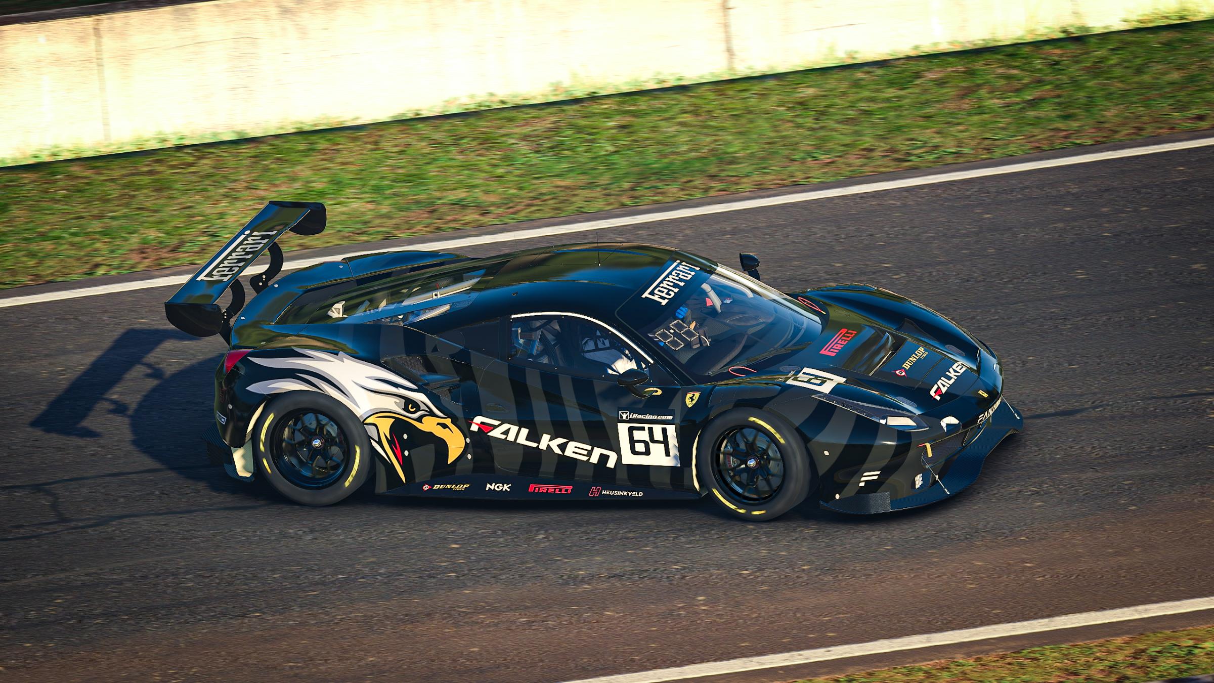 Ferrari 488 GT3 - Falcon by JR by Jacob Robotham - Trading Paints