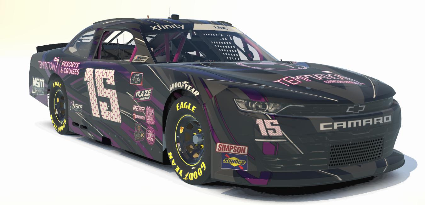 Travis Dallys NSM Xfinity Camaro by Derek Line - Trading Paints