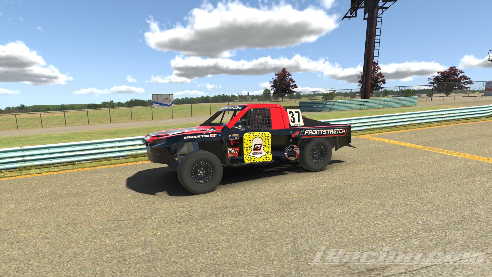 Frontstretch.com/Eric Beaudoin Black Pro 2 Stadium Truck by Paul Sutton ...