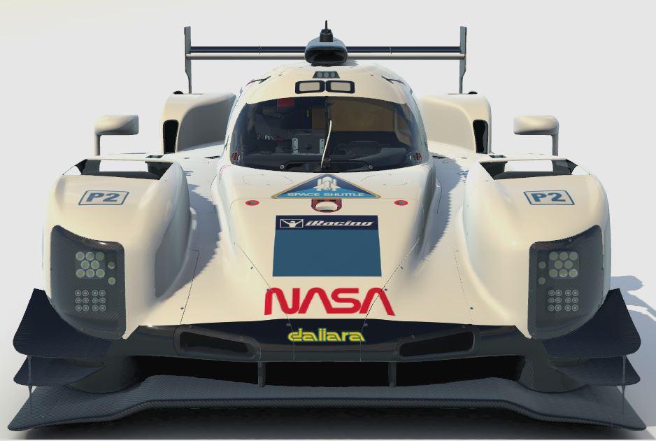 Dallara P217 - Space Shuttle Tribute by Daniel Nist - Trading Paints