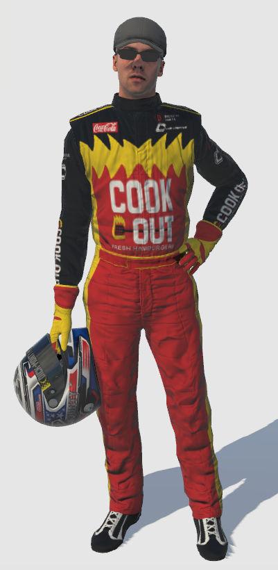 Cook Out Driver Suit 2021 - Updated by Richard M. - Trading Paints