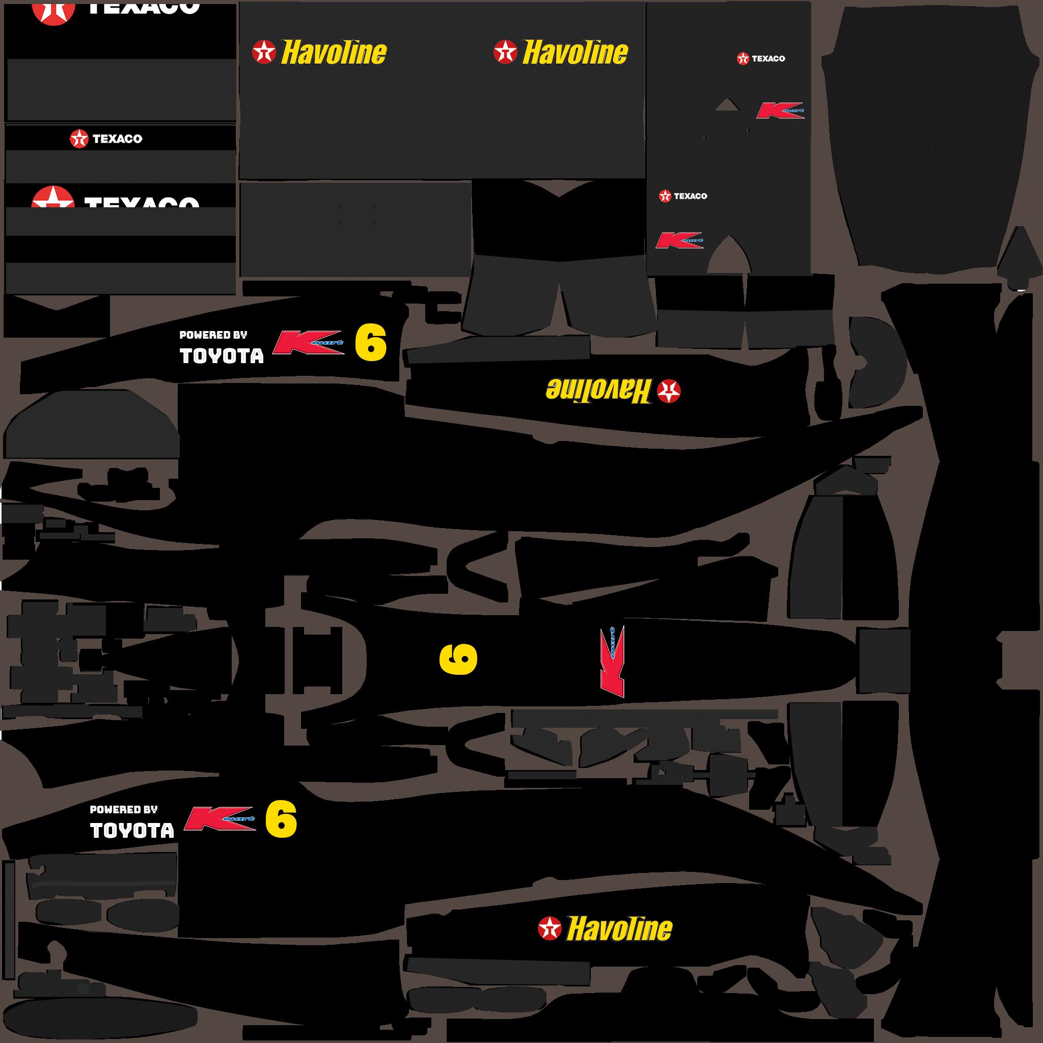 2001 Havoline Newman Haas da Matta CART F3 by Ron aan de Stegge ...