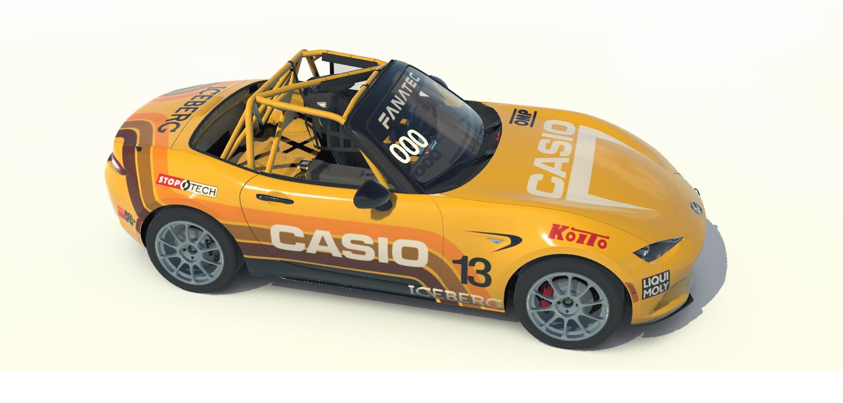 Retro Casio Livery by Grant J Lehmkuhl - Trading Paints