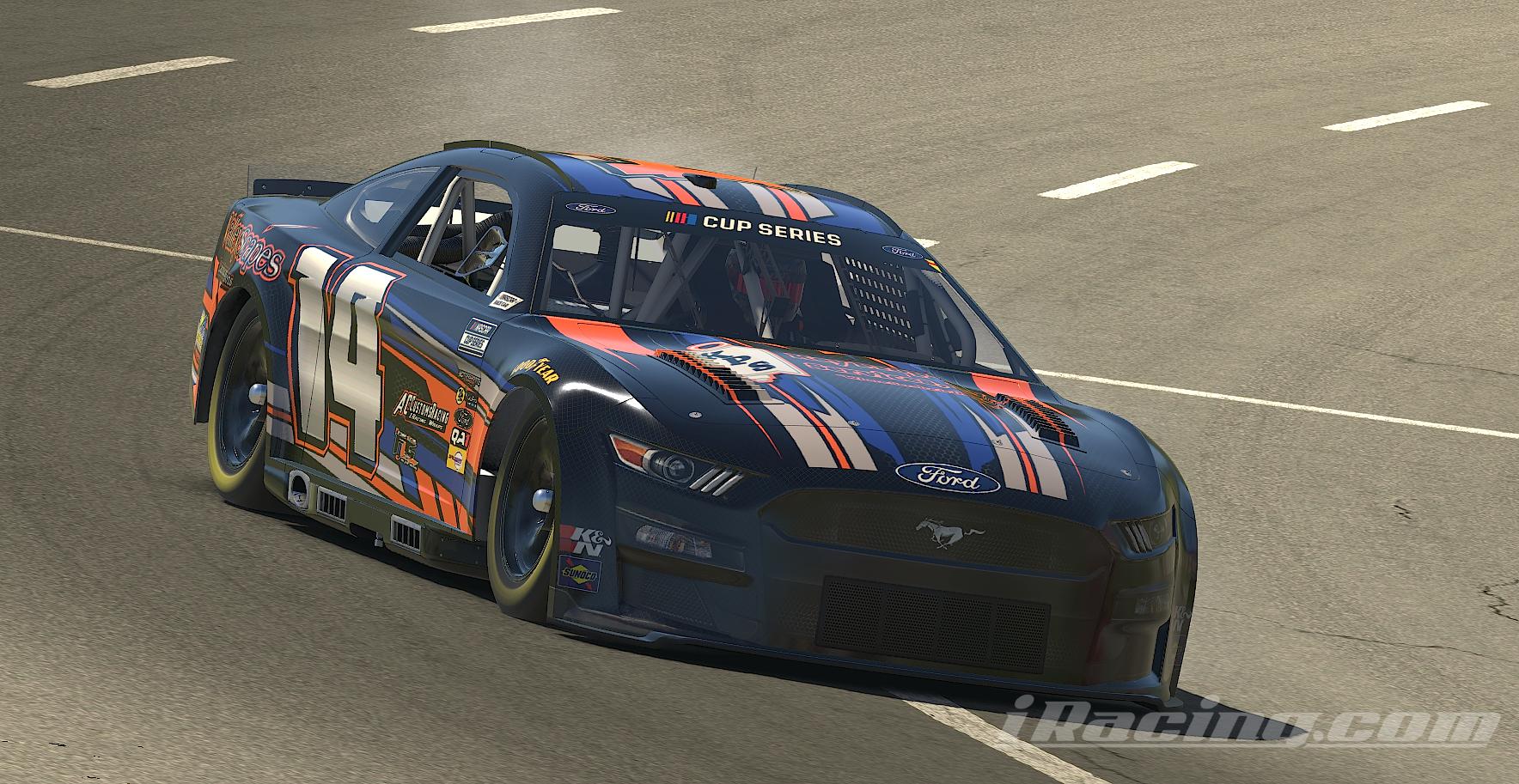 Eric Jr Racing #14 Mustang by Eric Johnson Jr - Trading Paints