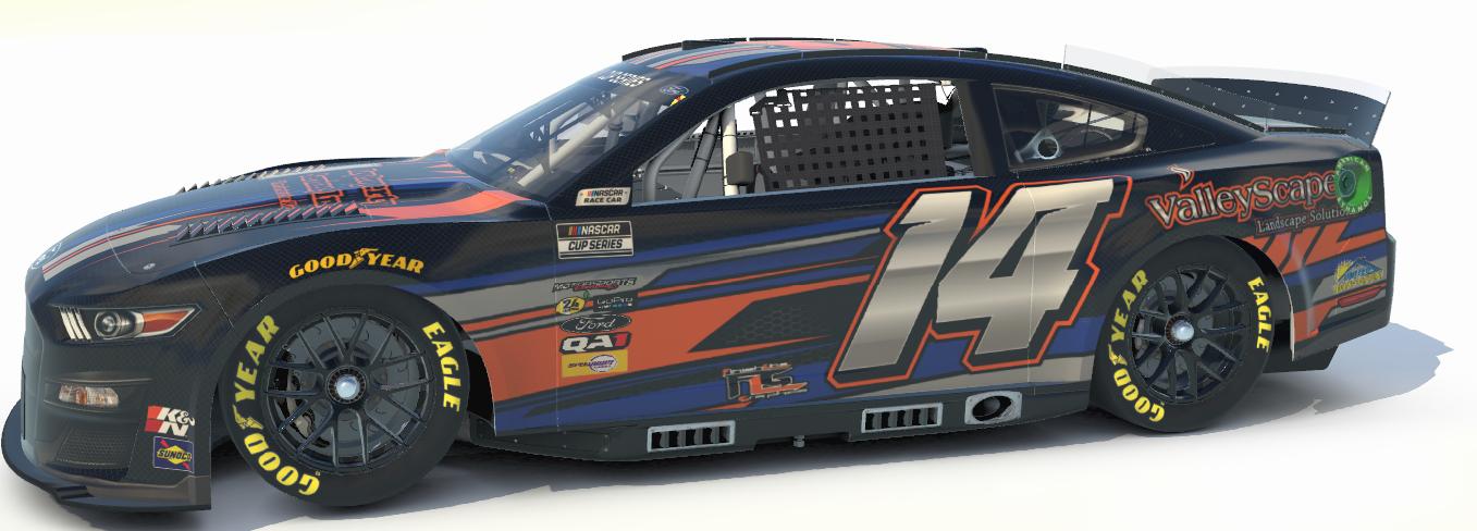 Eric Jr Racing #14 Mustang by Eric Johnson Jr - Trading Paints