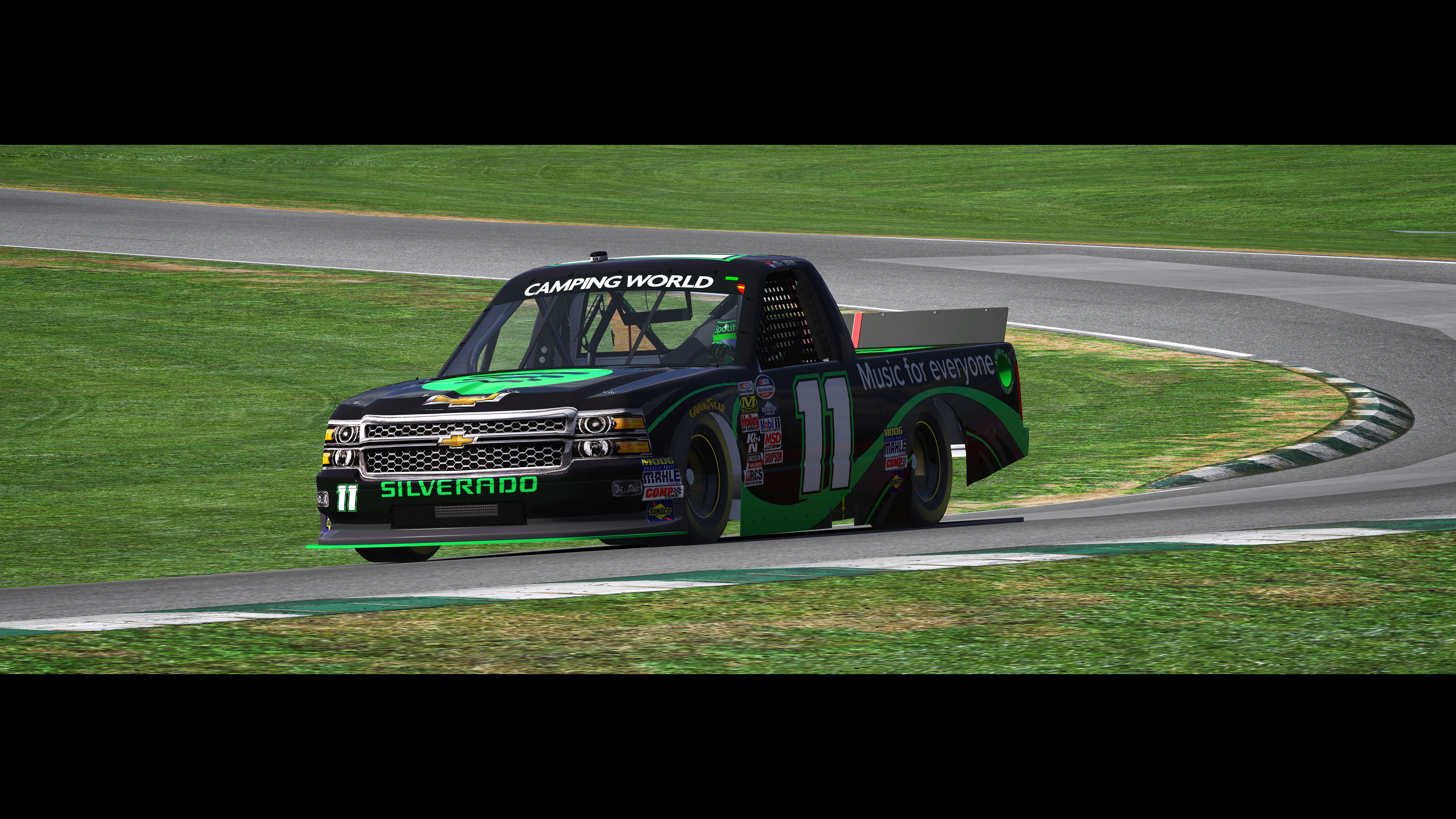Spotify Chevrolet Silverado by Alex Whitt - Trading Paints