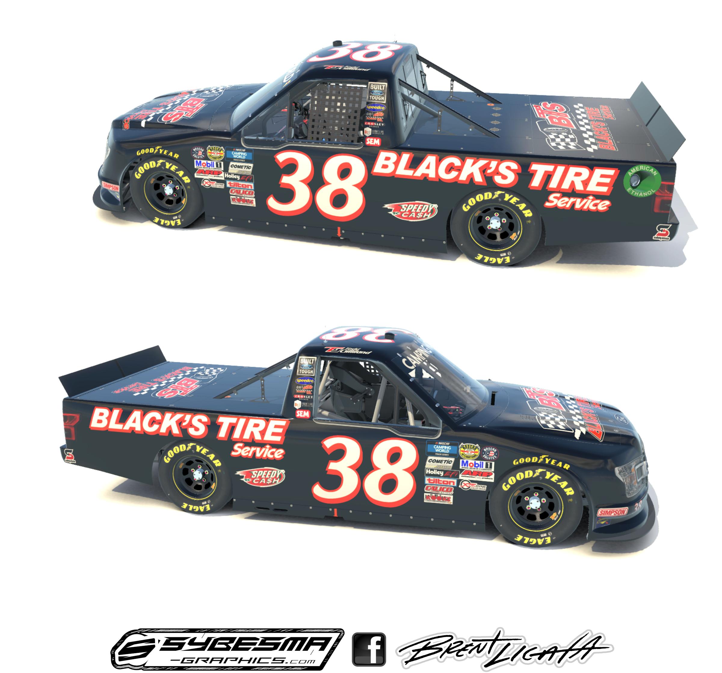 NCWTS 38 Blacks Tire Todd Gilliland Darlington 2021 by Brent Licata2 ...