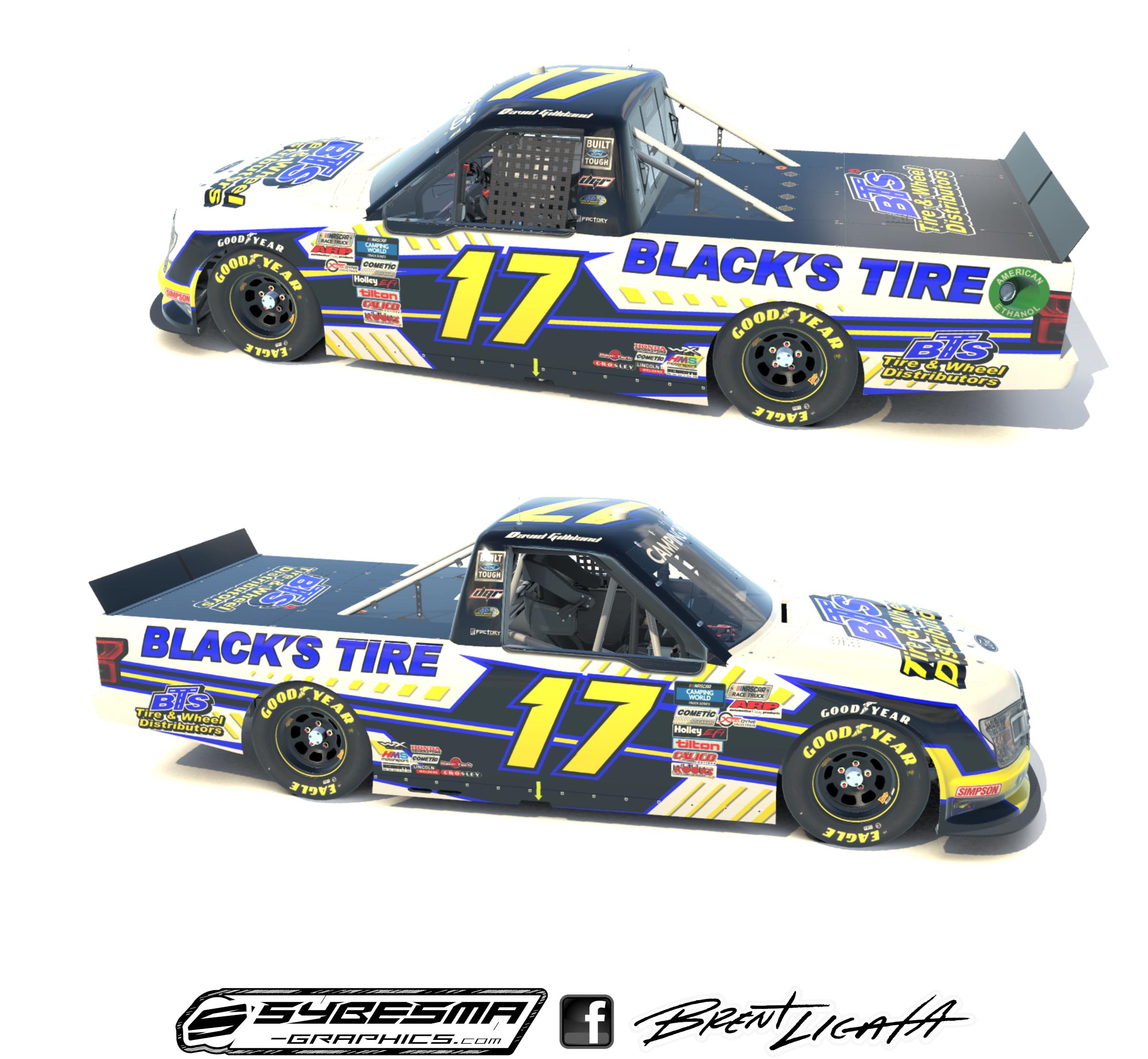 NCWTS 17 Blacks Tire David Gilliland Darlington 2021 by Brent Licata2 ...