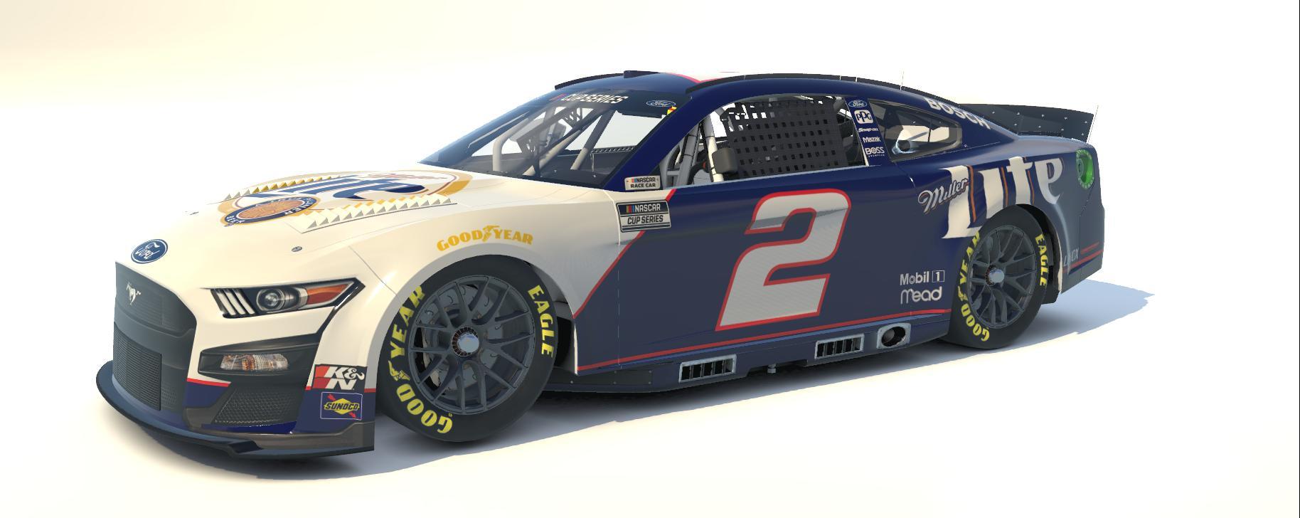 Throwback 2000 Rusty Wallace 2 Miller Lite Ford by Jacob Fortino ...