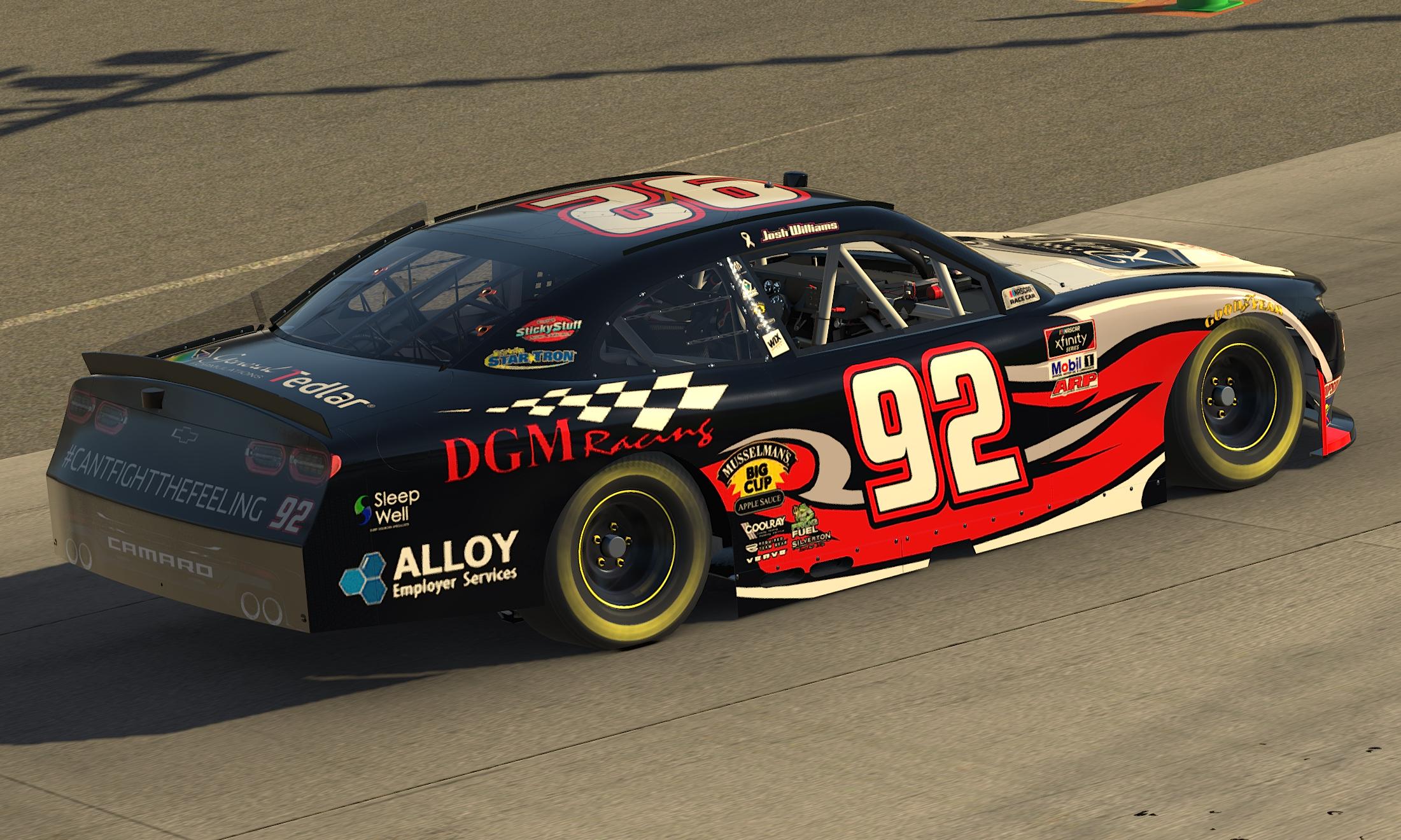 2021 #92 Josh Williams In Memory of Rusty Crews by Brendan Langlois ...