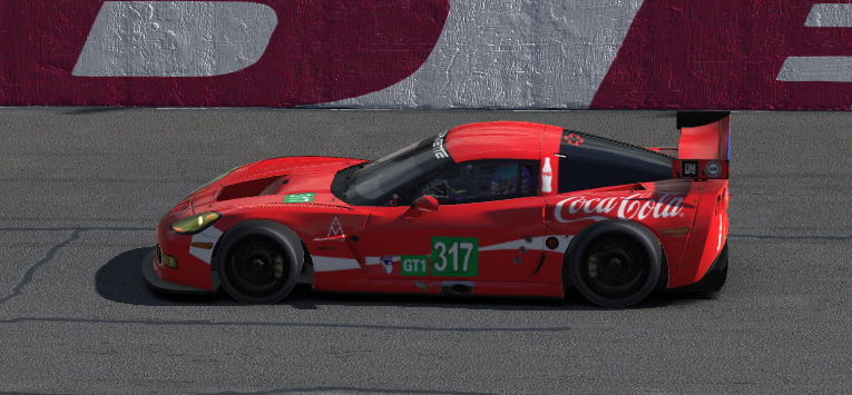 Coca Cola Chevrolet Corvette C6R by Allen M. - Trading Paints