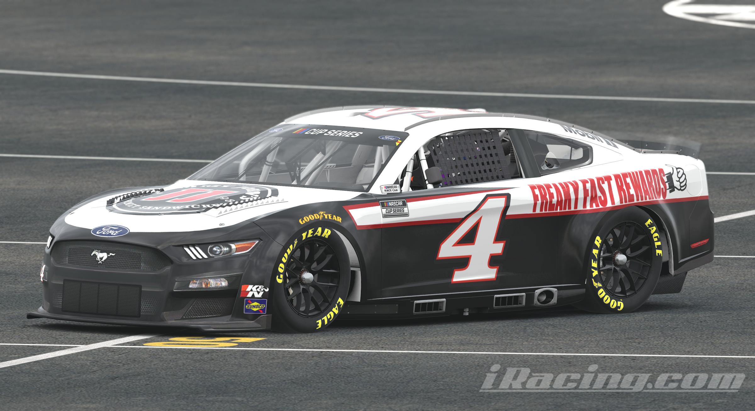 4_Harvick_Talladega_2020_Sim_Num by Jeffery B. - Trading Paints