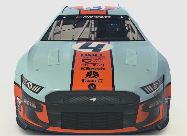 Lando Norris McLaren Gulf Throwback by Jason S. - Trading Paints