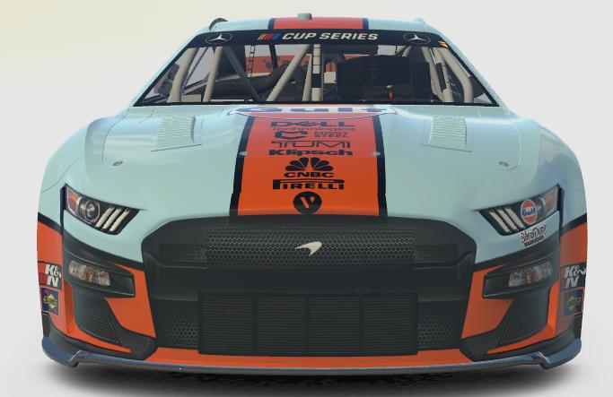 McLaren Gulf Throwback NO NUMBER by Jason S. - Trading Paints