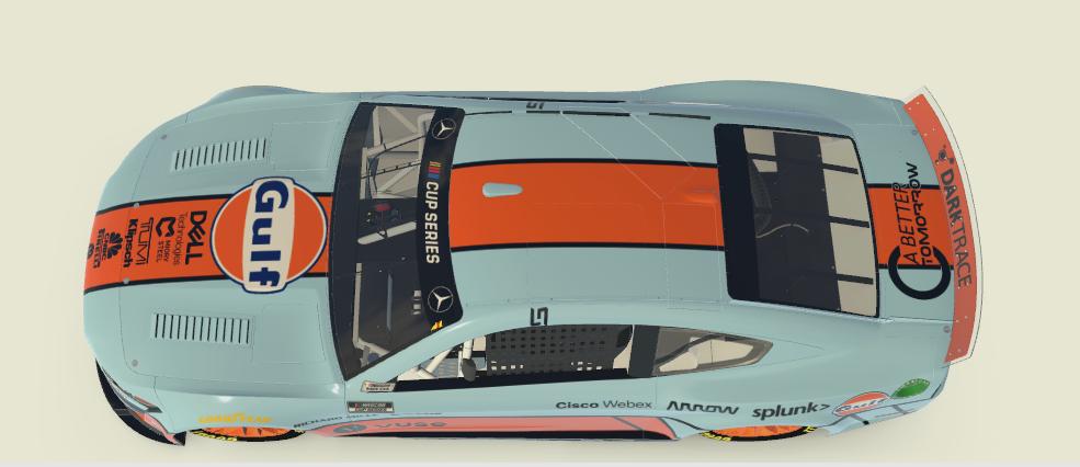 McLaren Gulf Throwback NO NUMBER by Jason S. - Trading Paints