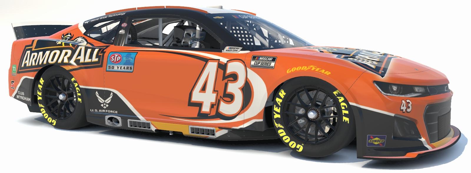 No Number Erik Jones Armor All by Butch Davis - Trading Paints