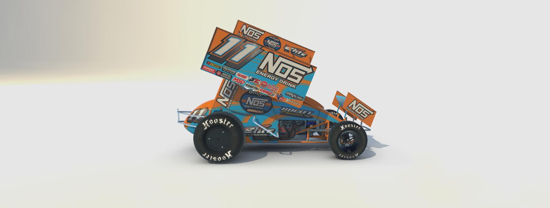NOS world of outlaws sprint car by Garry Grant2 - Trading Paints