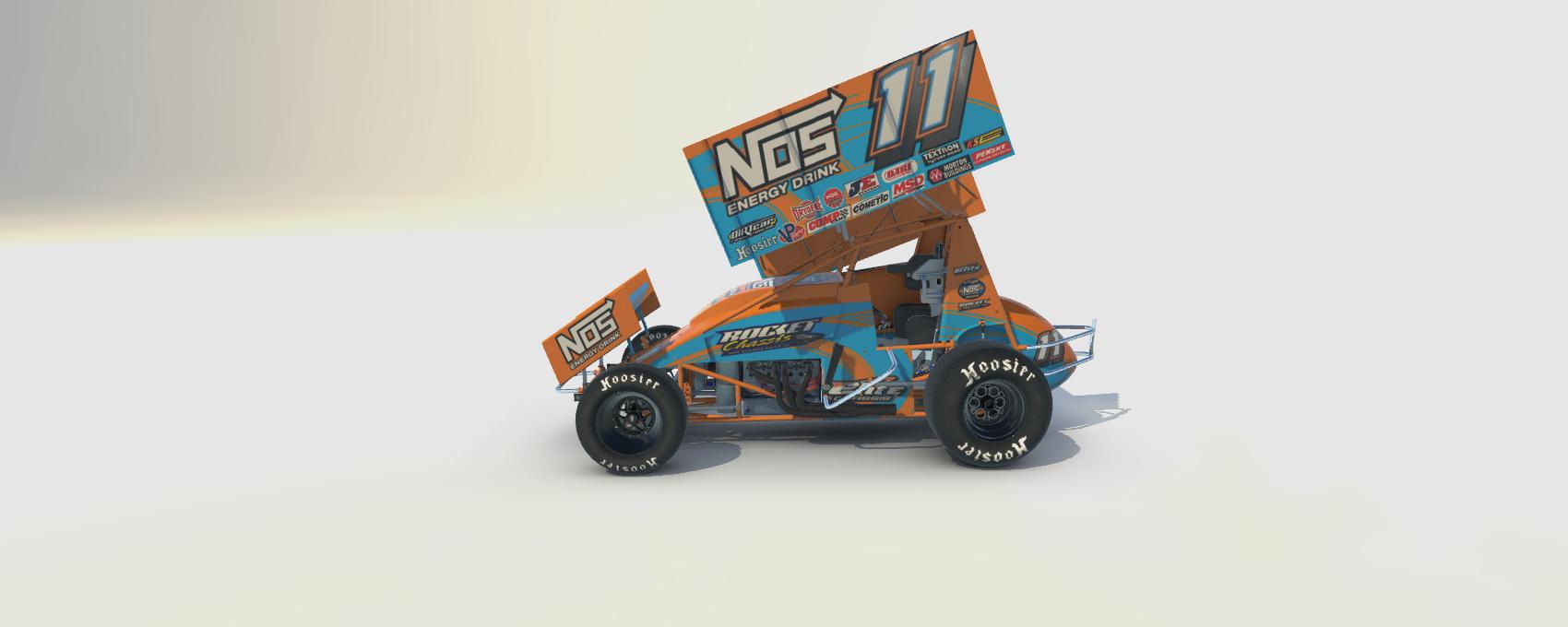 NOS world of outlaws sprint car by Garry Grant2 - Trading Paints