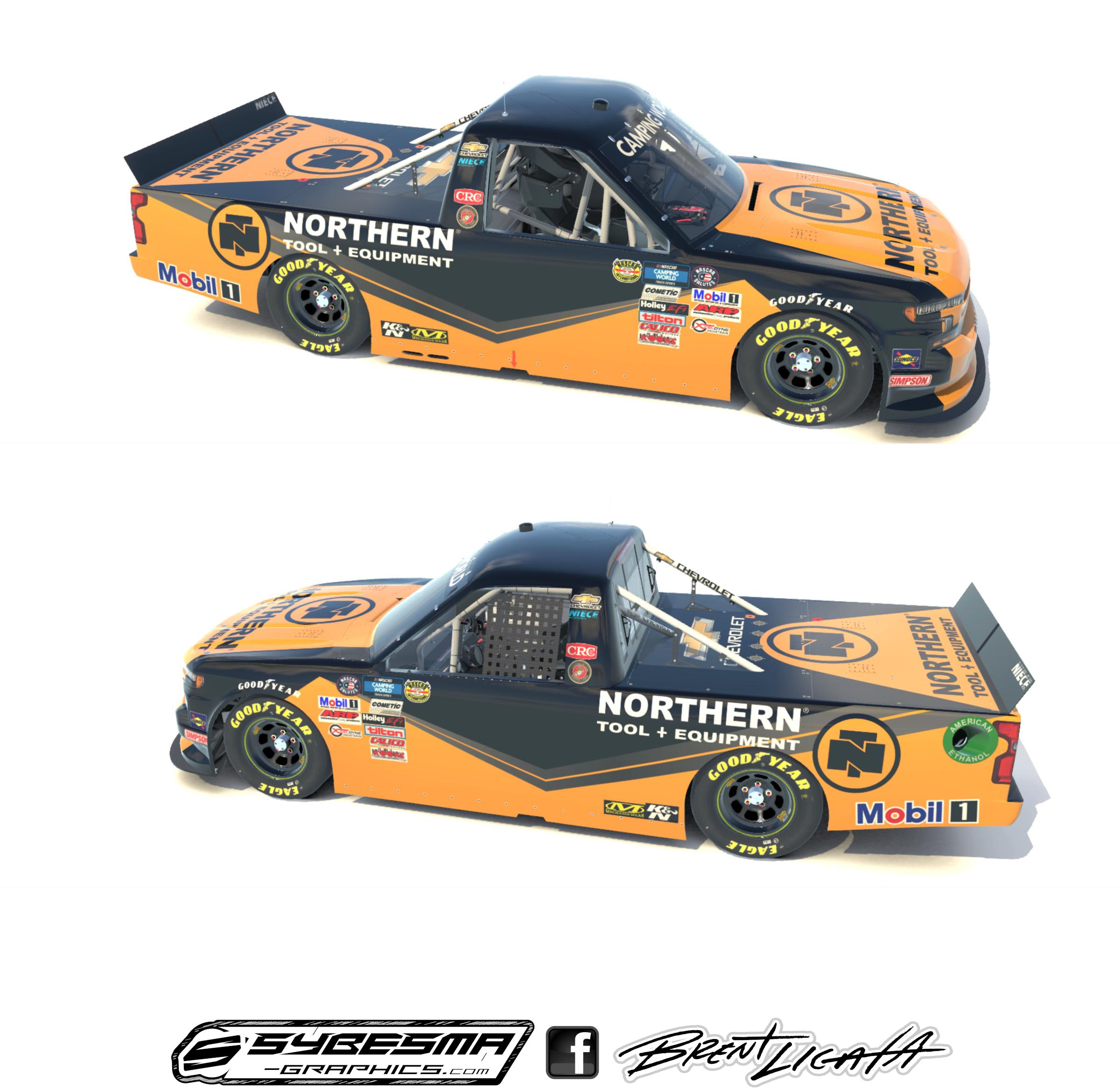 NCWTS Northern Tool Erik Darnell Niece Motorsports Darlington 2021 by ...