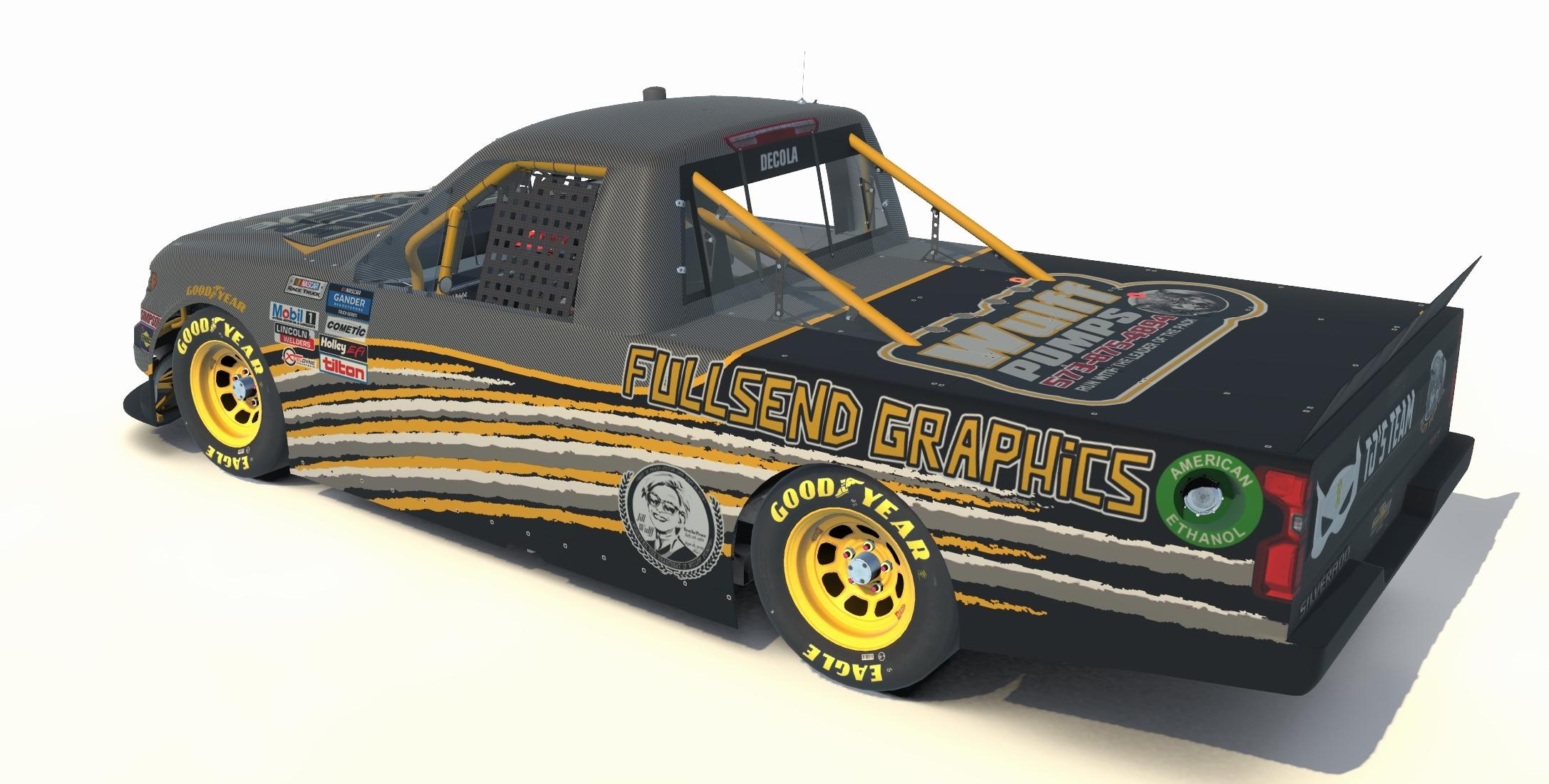 Wulff Pumps Dewalt Cyber League Chevy by Jordon DeCola - Trading Paints