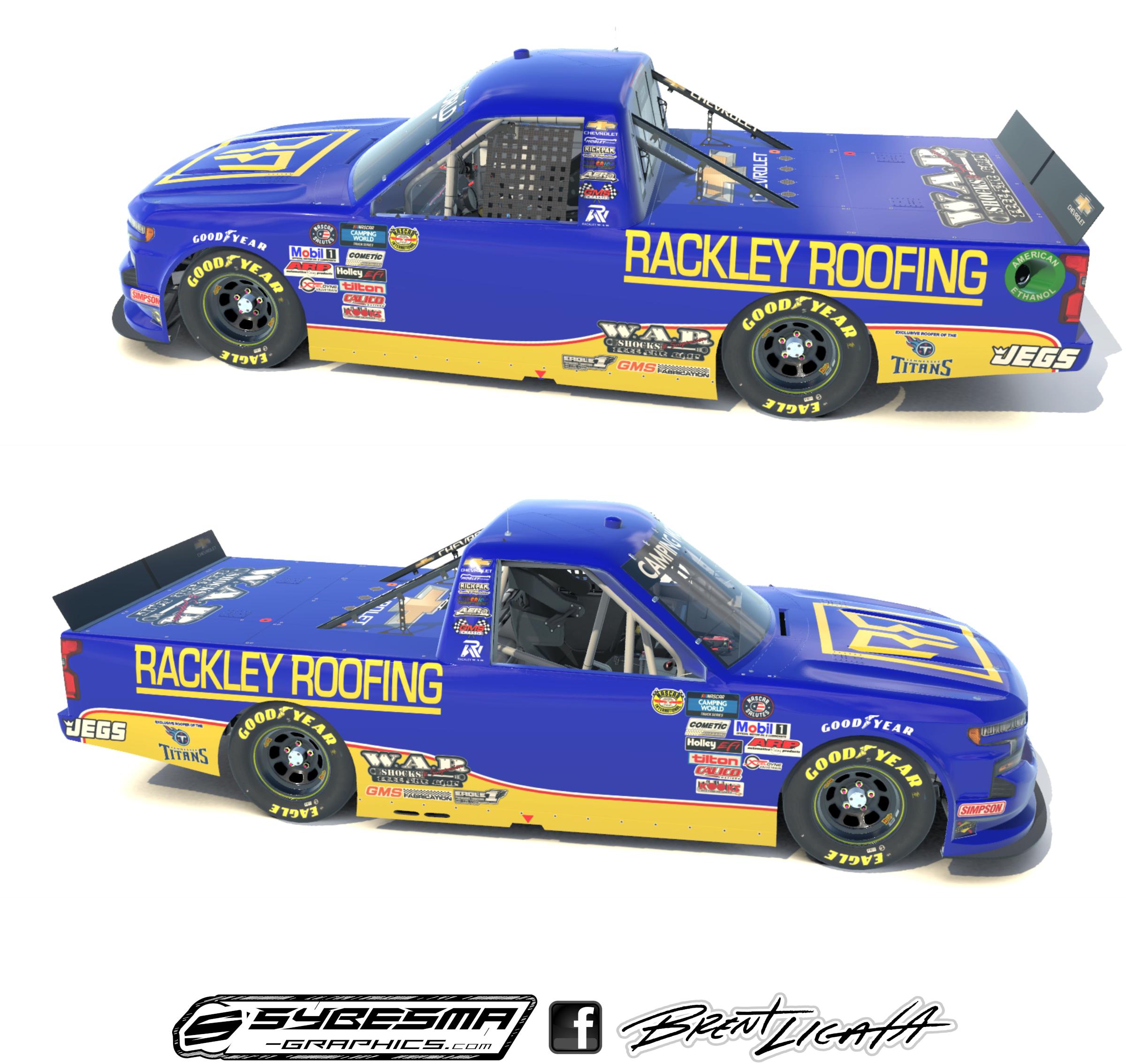 NCWTS Rackley Roofing Timothy Peters RackleyW.A.R.Racing Darlington ...