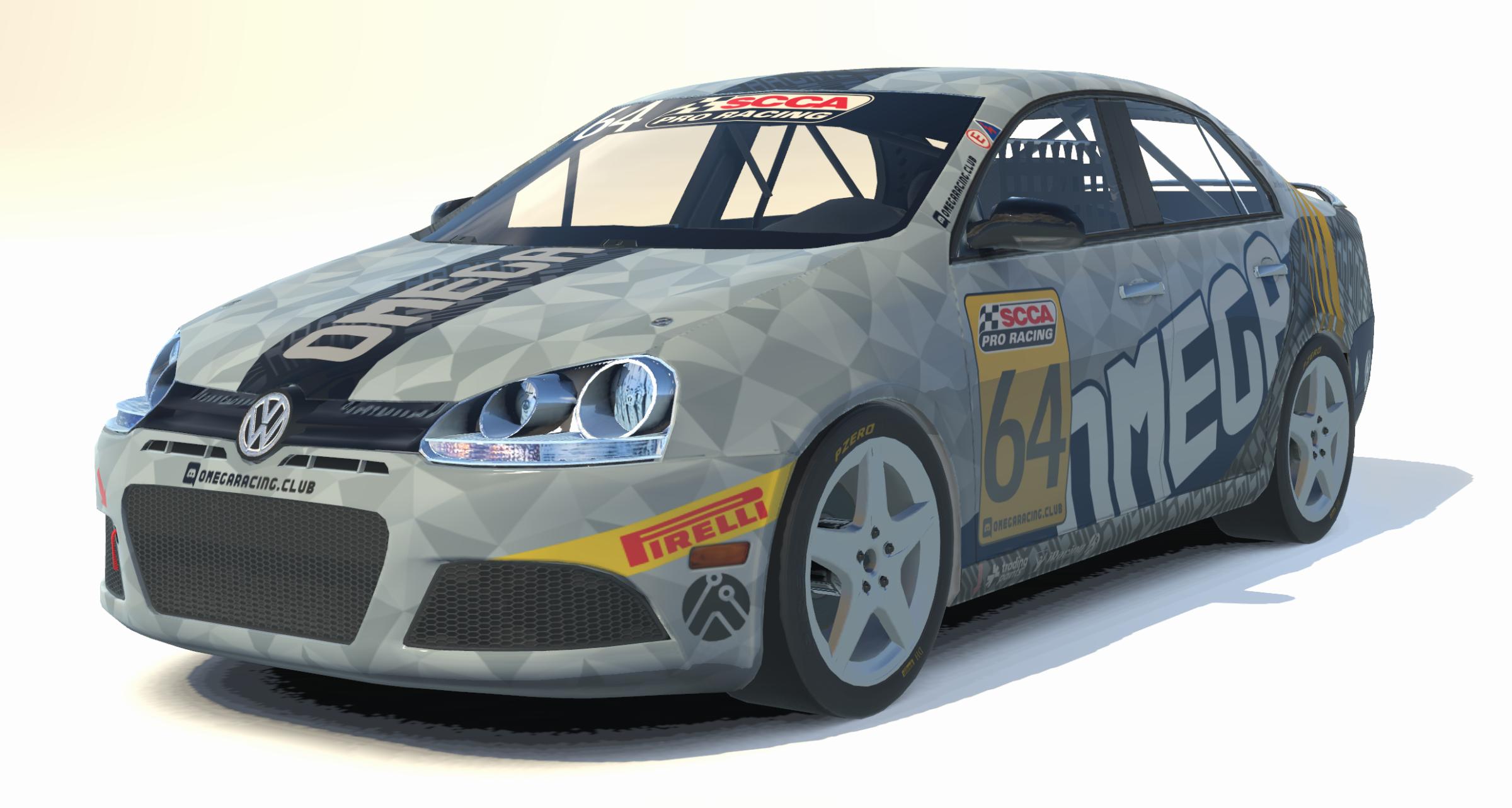 Blue Omega Racing Jetta TDI Cup by Adnan A. - Trading Paints