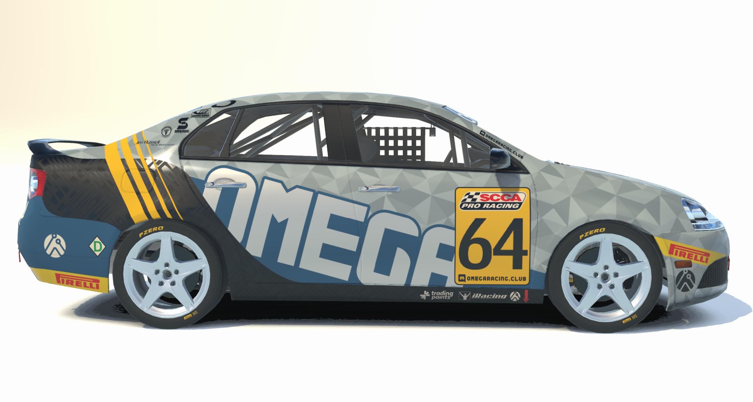 Blue Omega Racing Jetta TDI Cup by Adnan A. - Trading Paints