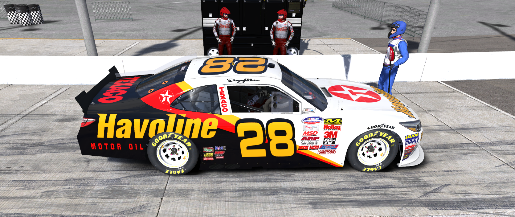 Toyota Camry Class B "Davy Allison" by Doug Turner - Trading Paints