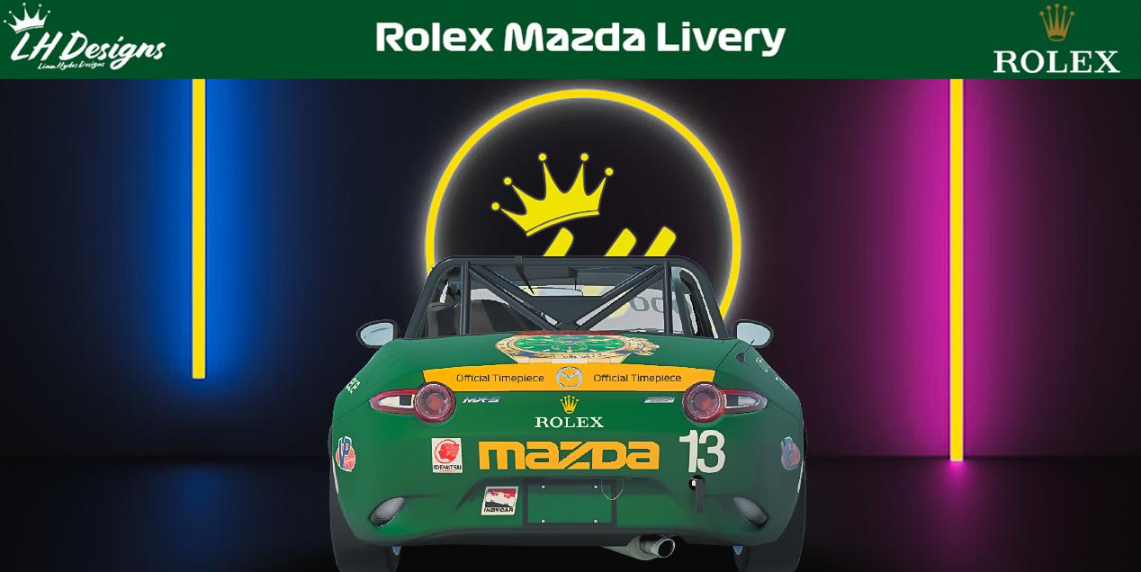 Rolex Mazda MX5 Livery by Liam H. - Trading Paints
