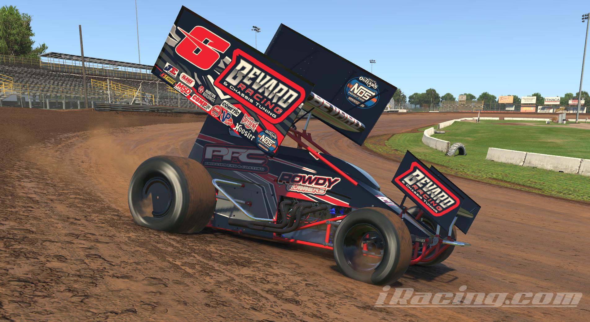 Bevard Racing and Chassis Tuning Dirt Sprint (NO #s) by Jason Furqueron ...