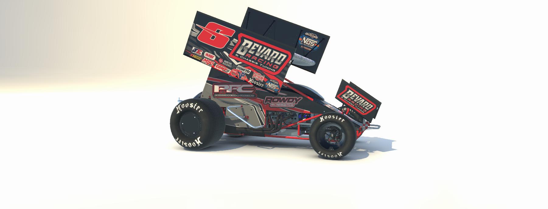Bevard Racing and Chassis Tuning Dirt Sprint (NO #s) by Jason Furqueron ...