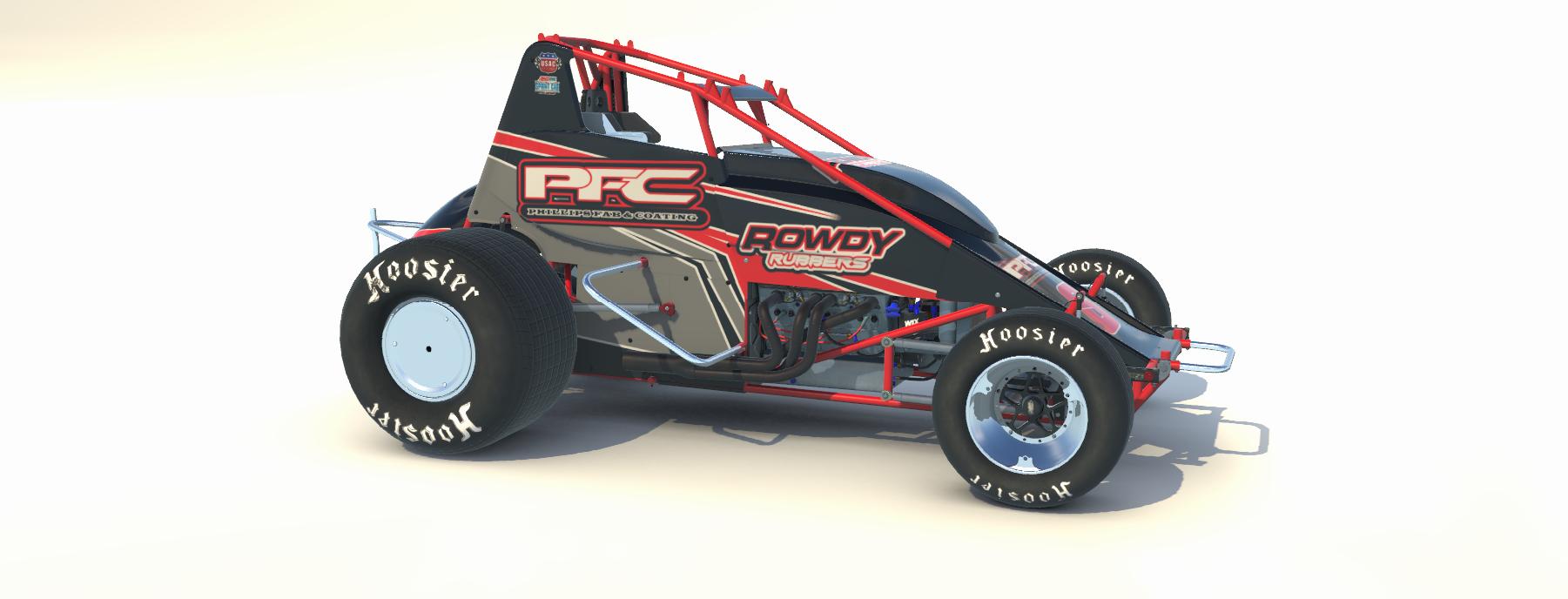 Bevard Racing and Chassis Tuning Non Wing Dirt Sprint (NO #s) by Manix ...