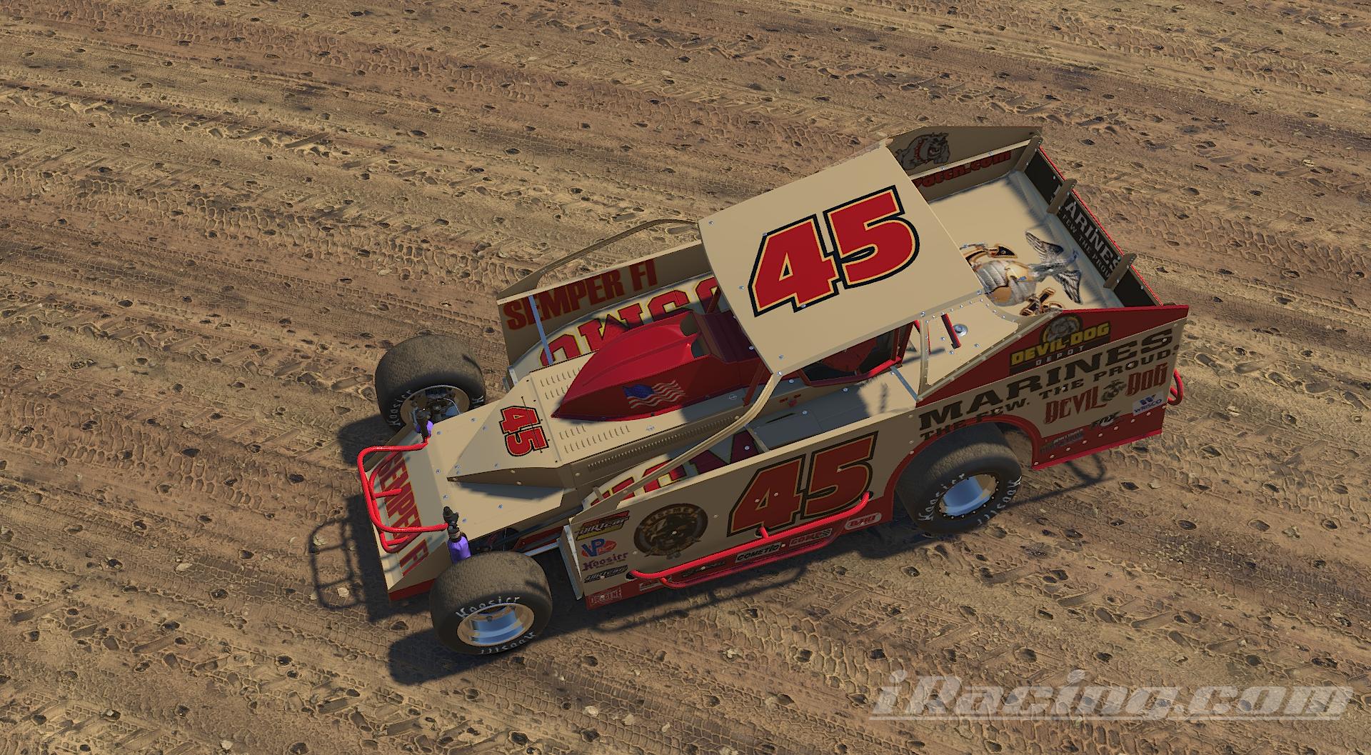 Modified BBM/358 Marines livery for sim stamped numbers w/spec map by ...