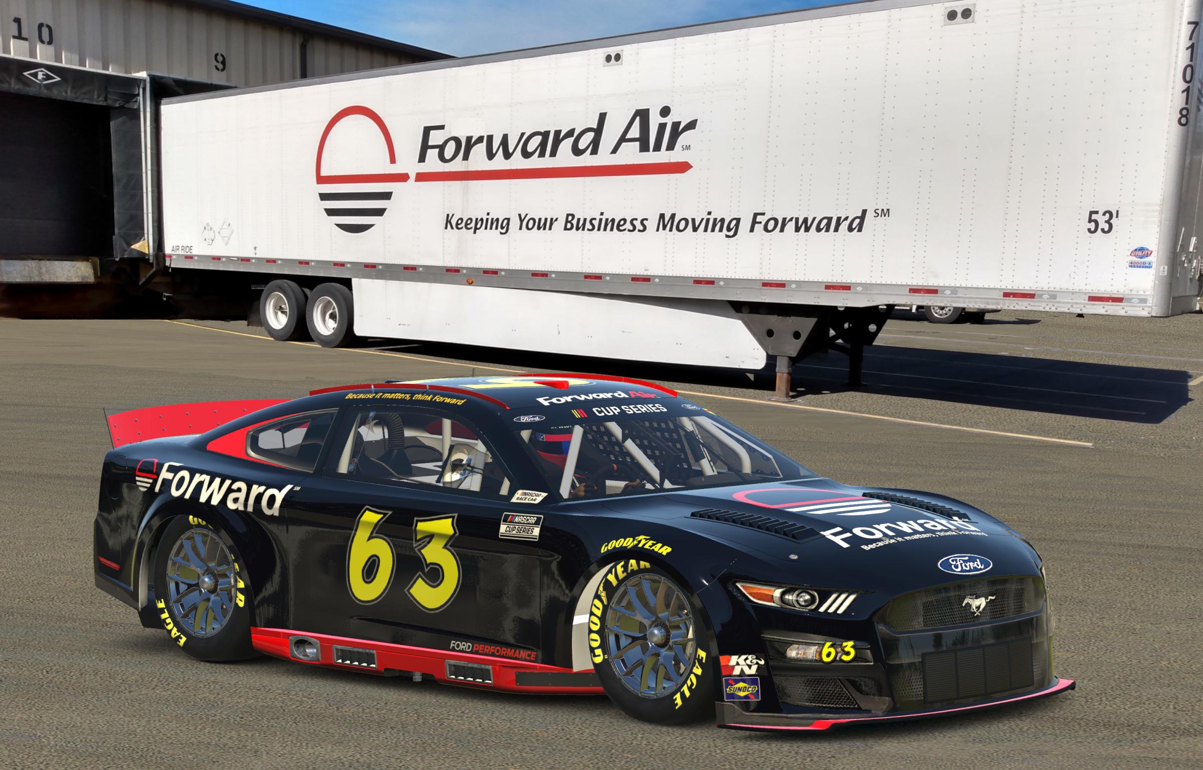 Forward Air Mustang by John Rubino - Trading Paints