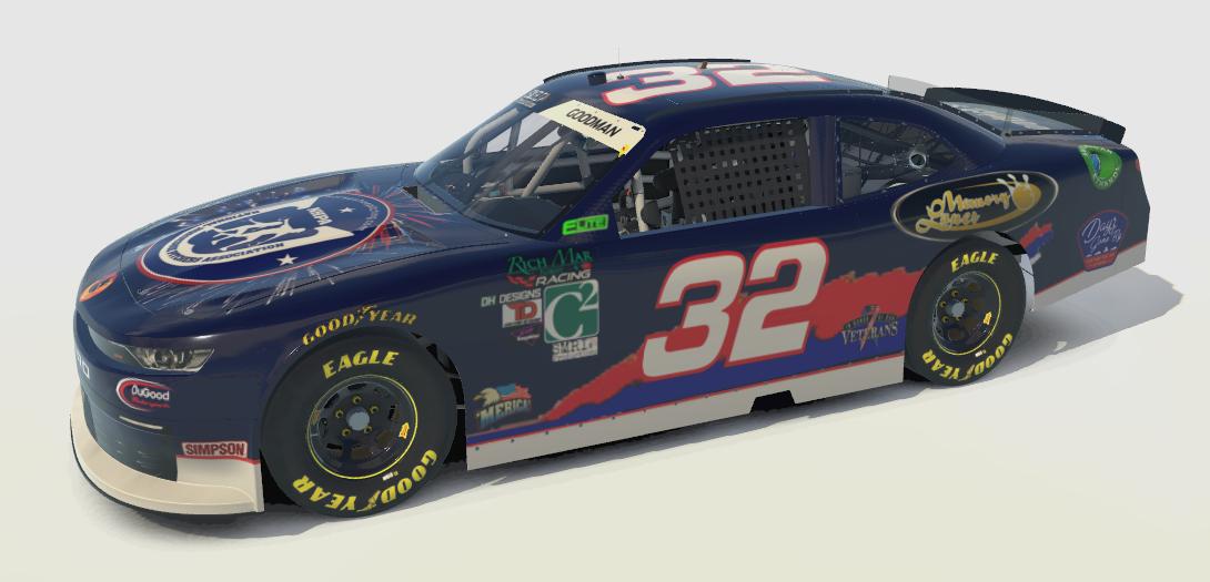 Dusty Duerrs Memorial SMRI Series Car by Michael Goodman2 - Trading Paints