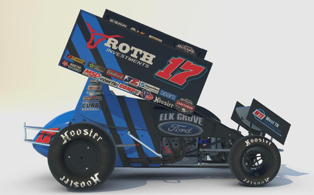 Taylor Senft Roth/Elk Grove Ford #17 by Riley Roush - Trading Paints