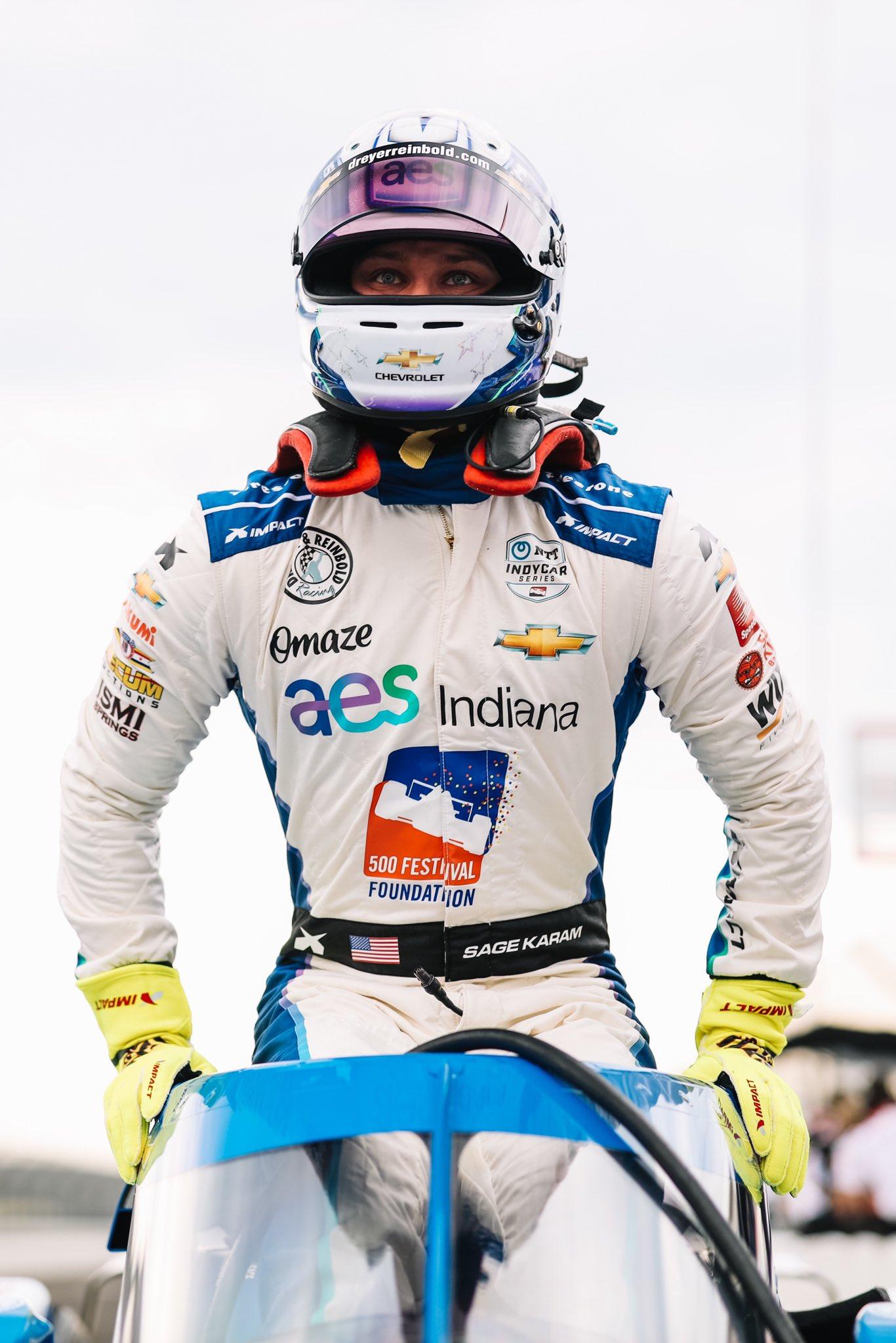 Sage Karam #24 AES Indiana 2021 NTT Indycar Series by Ryan Broderick ...