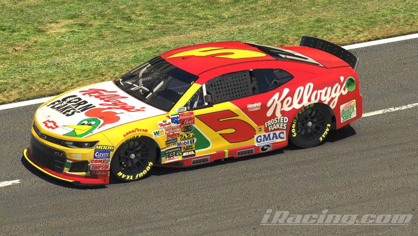 Terry labonte kell with numbers by Michael Coulter J. - Trading Paints