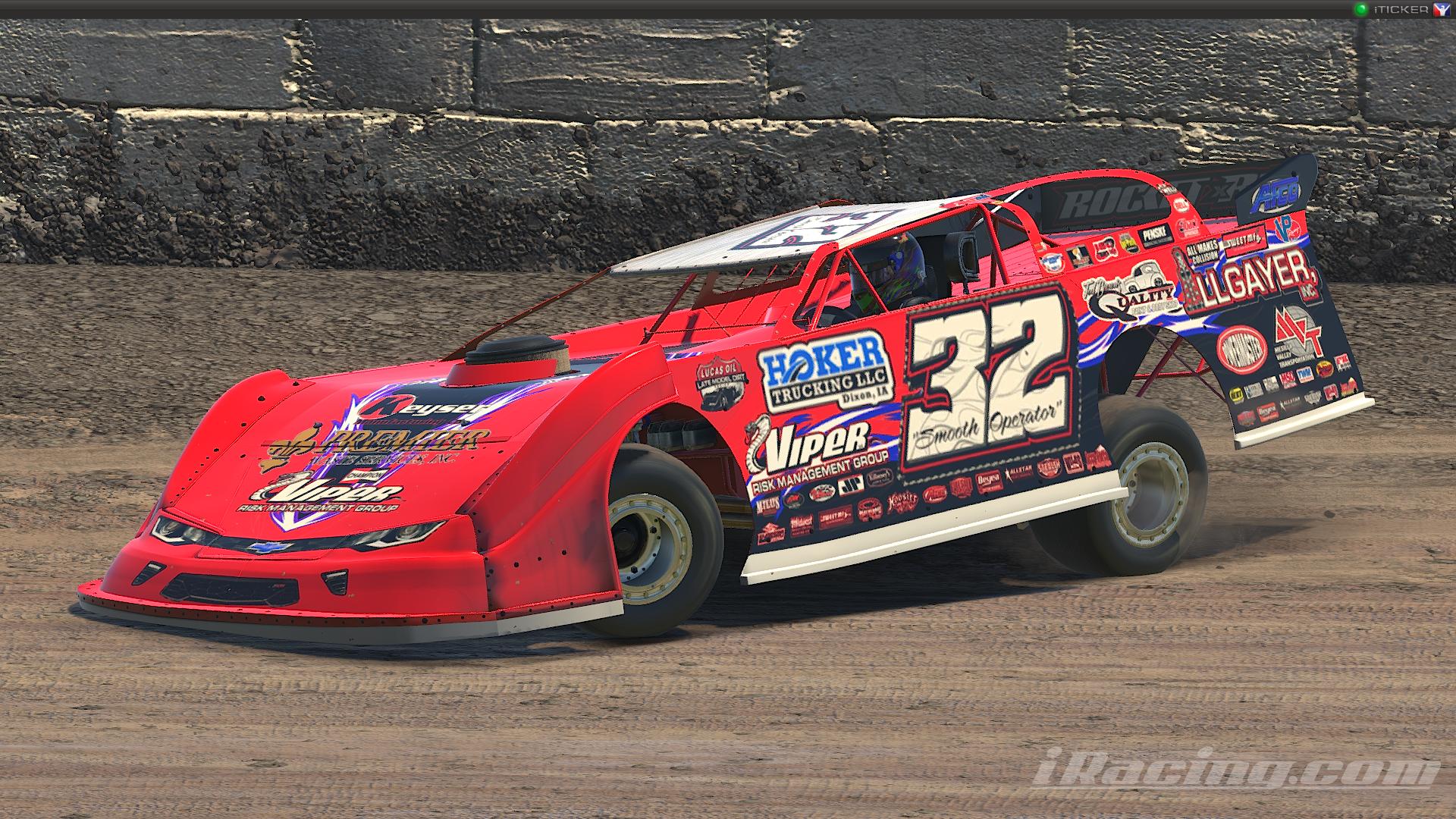 Bobby Pierce "Smooth Operator" 2019 Dirt Late Model by Robert Tipton ...