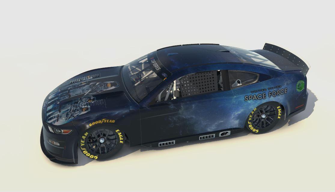 Space Force Next Gen Mustang by Ricky Whittenburg - Trading Paints