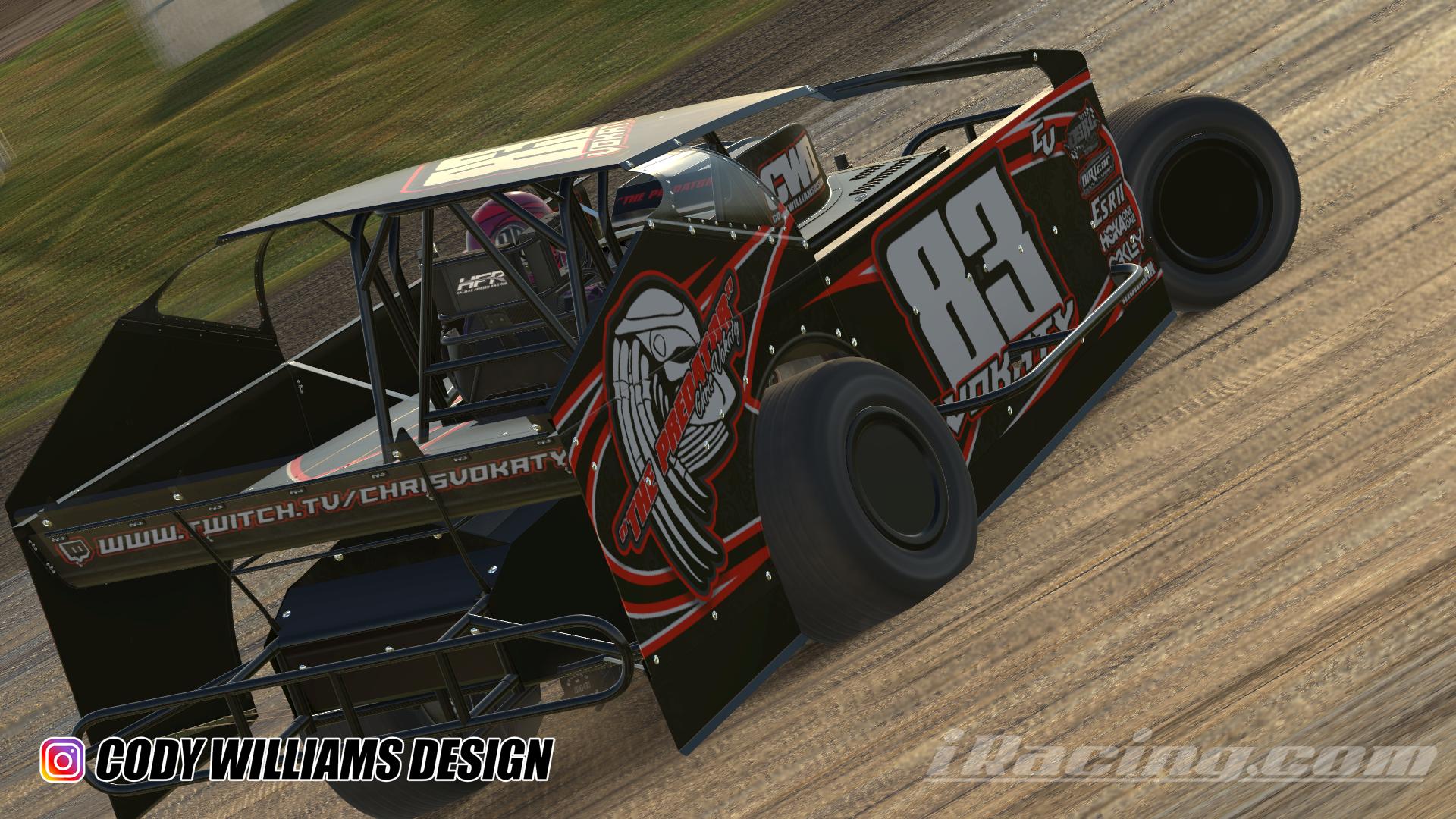 Chris Vokaty Dirt BB Modified! by Cody G Williams - Trading Paints