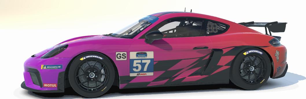 Retrowave ICSRG Porsche GT4 by Harry G. - Trading Paints