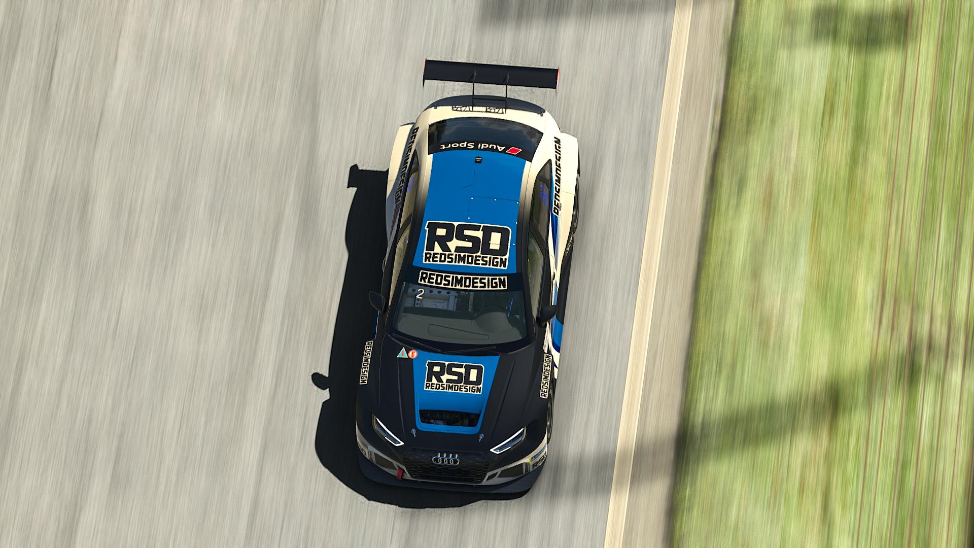 Red Sim Design Audi RS3 TCR by Blaine Sparling - Trading Paints