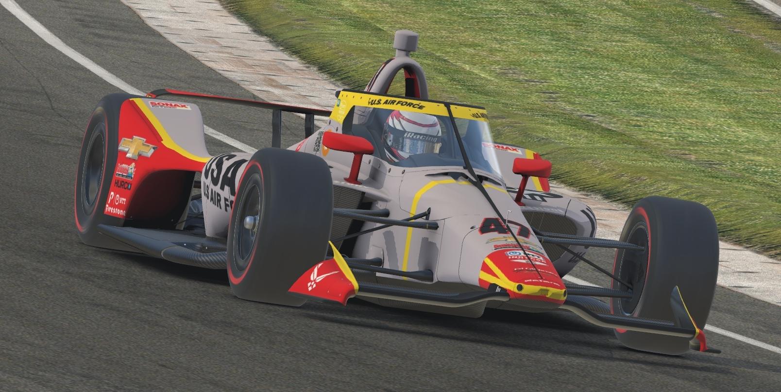 #47 Conor Daly USAF Indy 500 2021 Chevrolet by Jaedon W.S L. - Trading ...