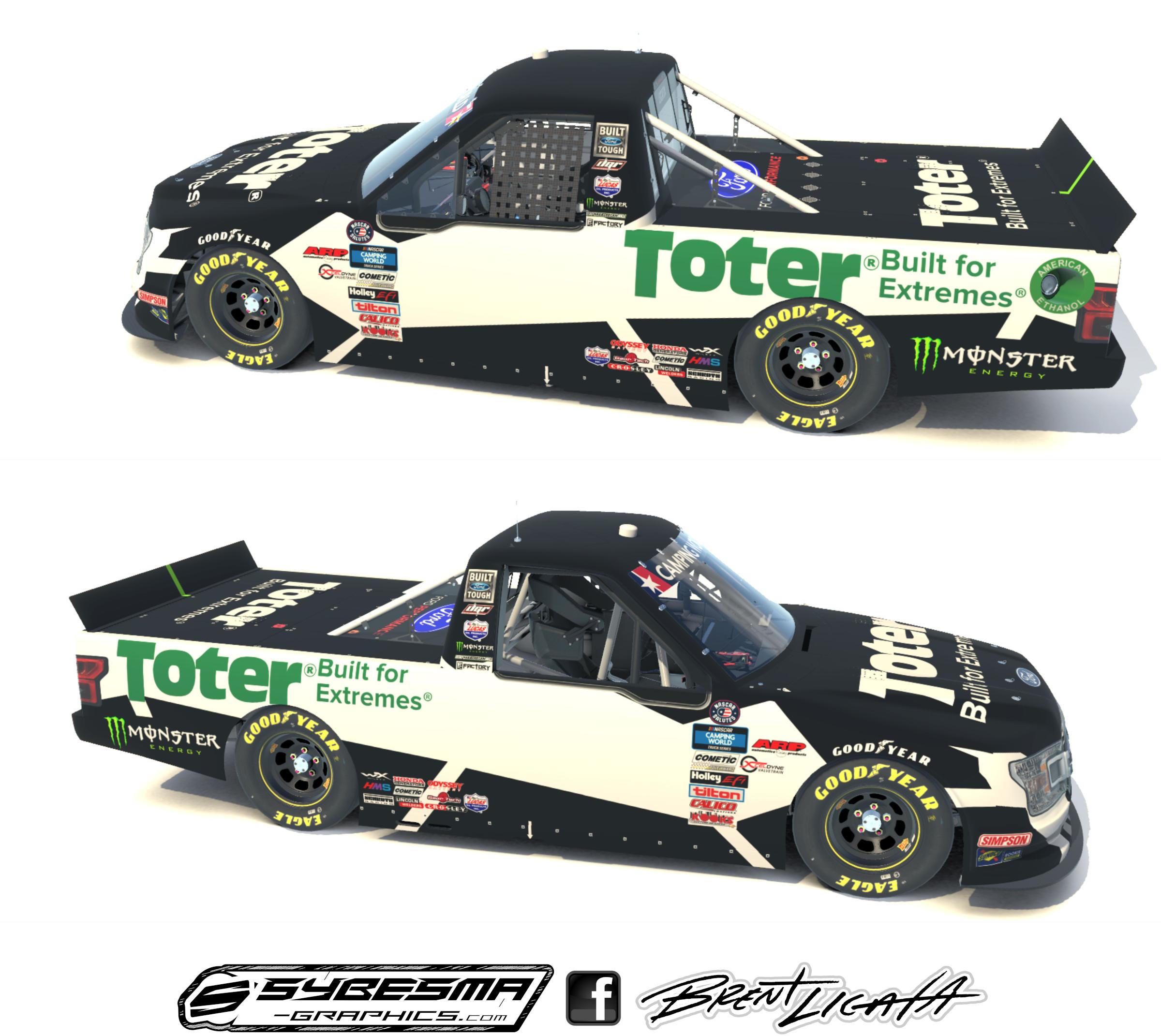 NCWTS Toter Hailee Deegan David Gilliand Racing Charlotte 2021 by Brent ...
