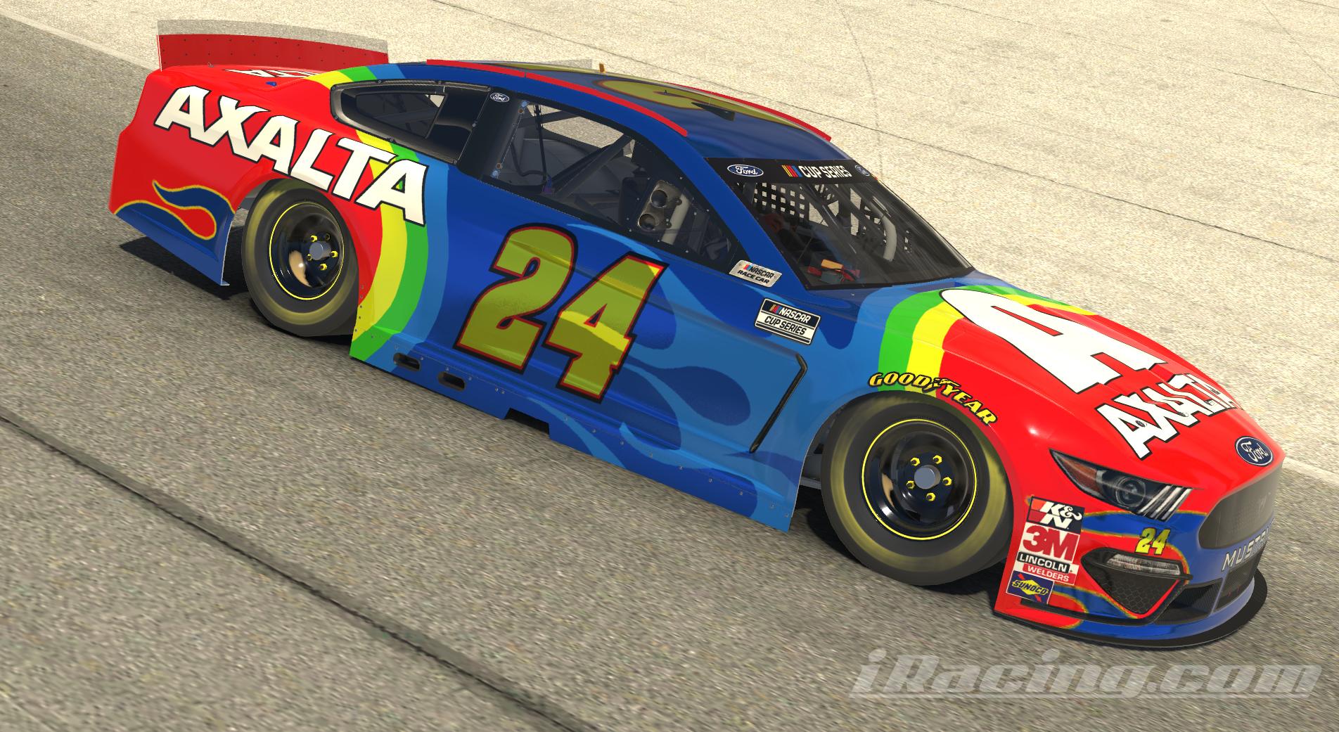2021 Axalta NASCAR Cup Series Ford Mustang by Jason Furqueron - Trading ...