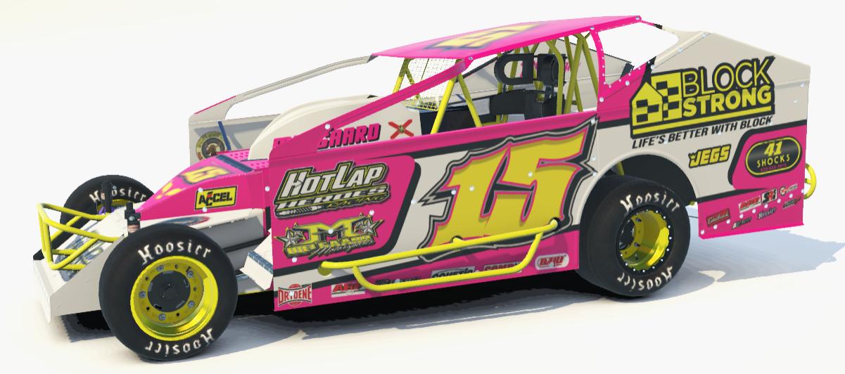 Swede Melgaard Big Block Modified by Garrett Marshall - Trading Paints