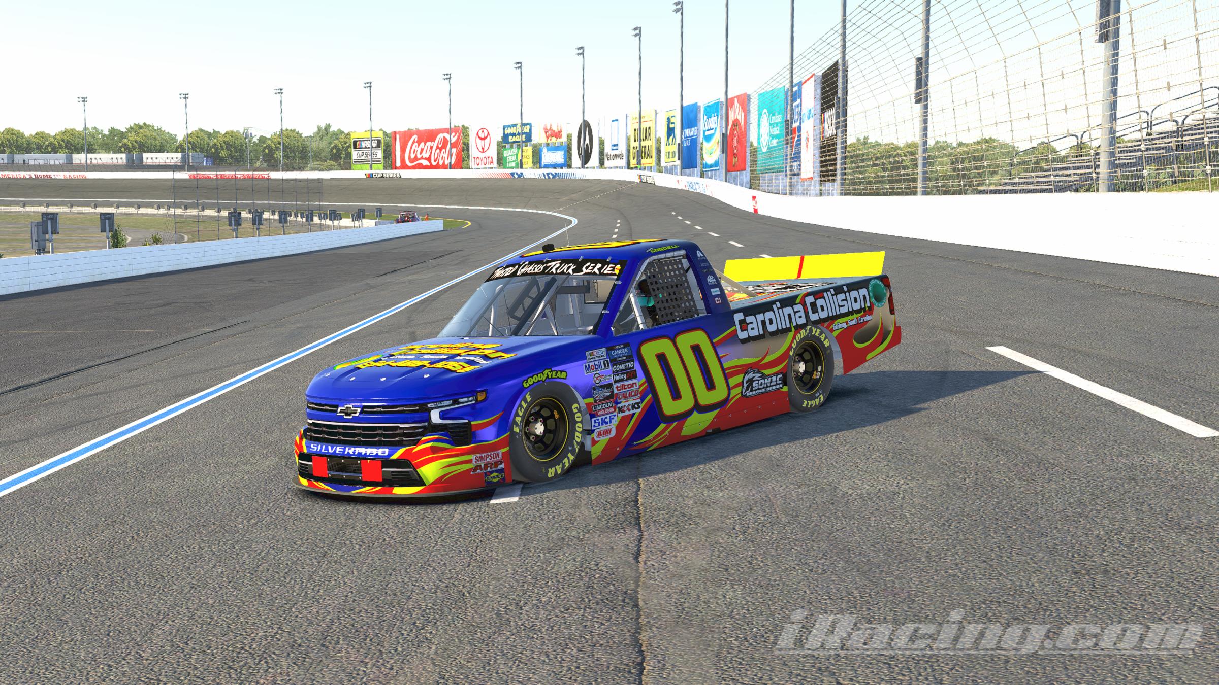 00CarolinaCollision Son1c Racing Chassis by Nathan C. - Trading Paints